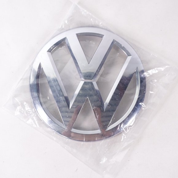Other | 5 Vw Volkswagen Front Grille Logo Emblem Badge Made Of Chrome ...
